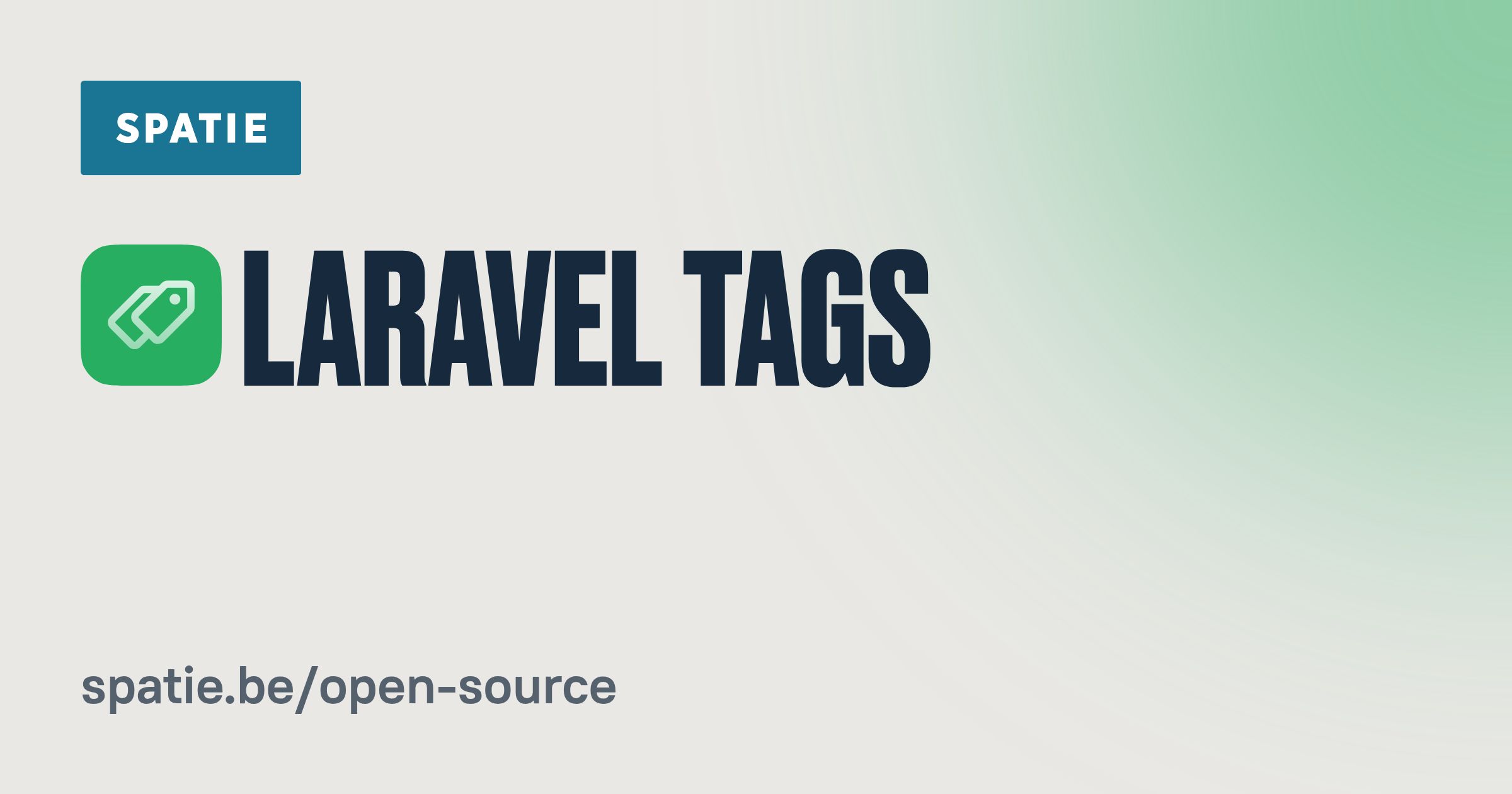 Introduction | laravel-tags | Spatie