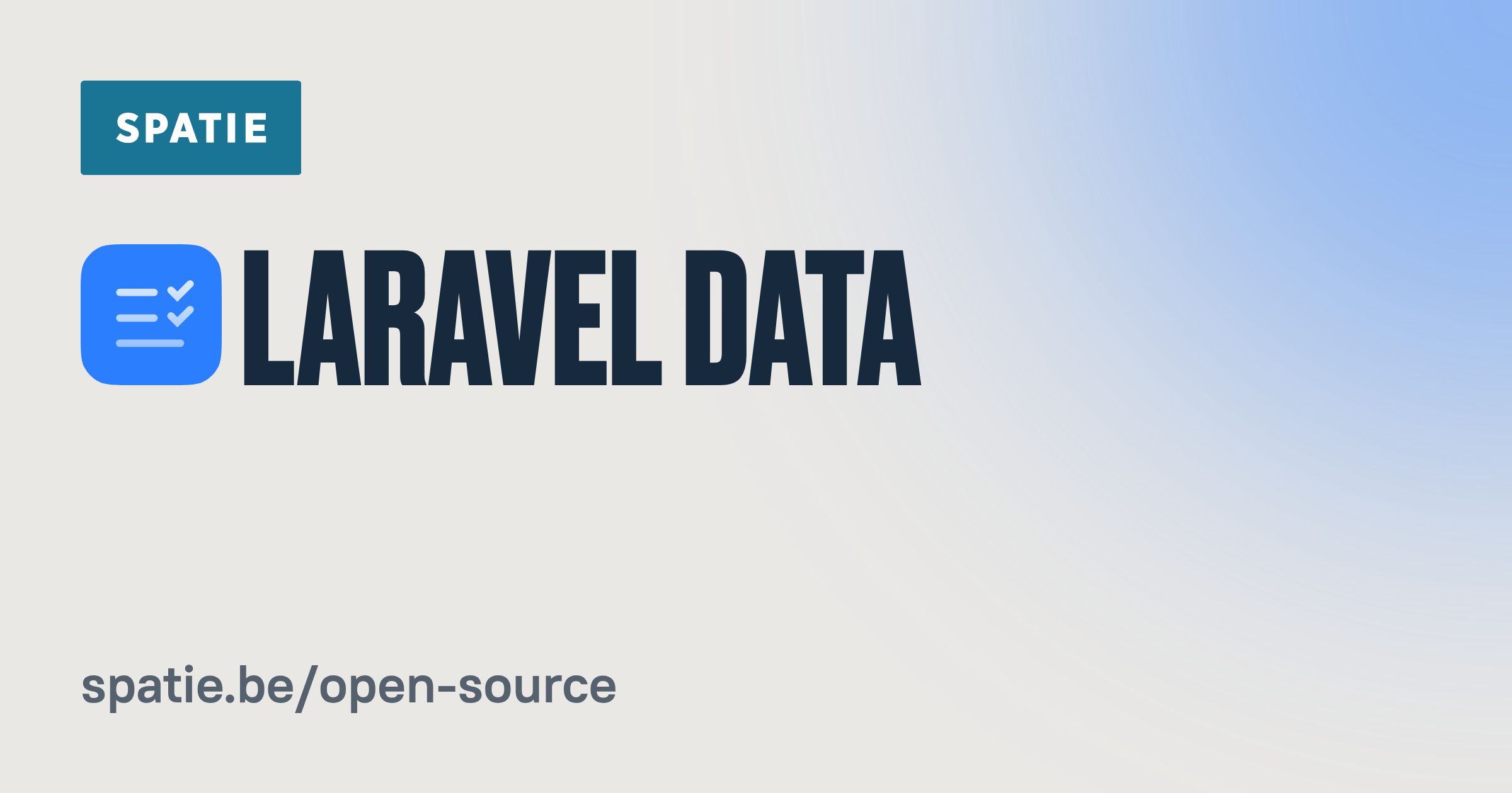 Installation & setup | laravel-data | Spatie